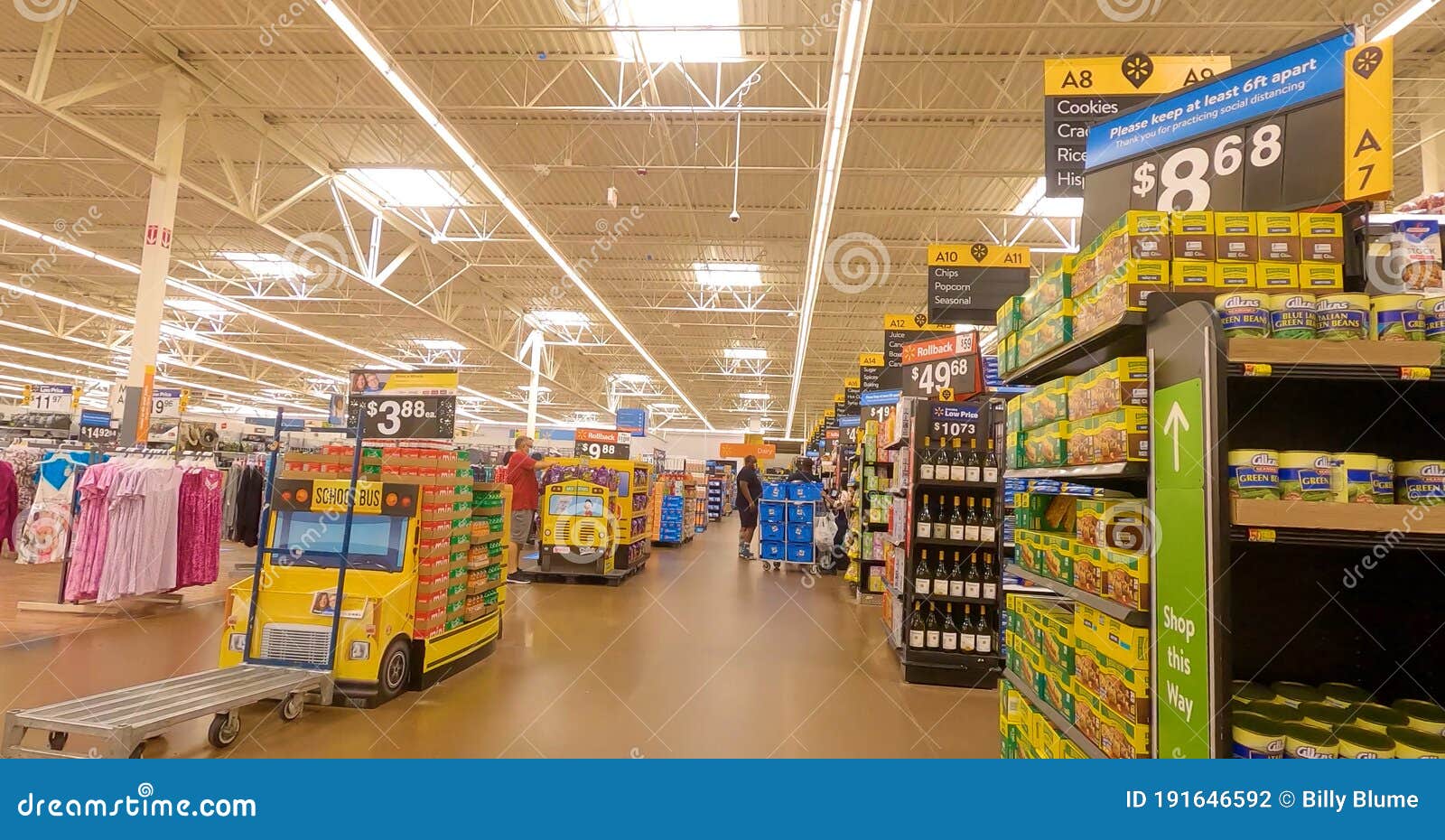 People at the Front of a Walmart Store Editorial Photography - Image of ...