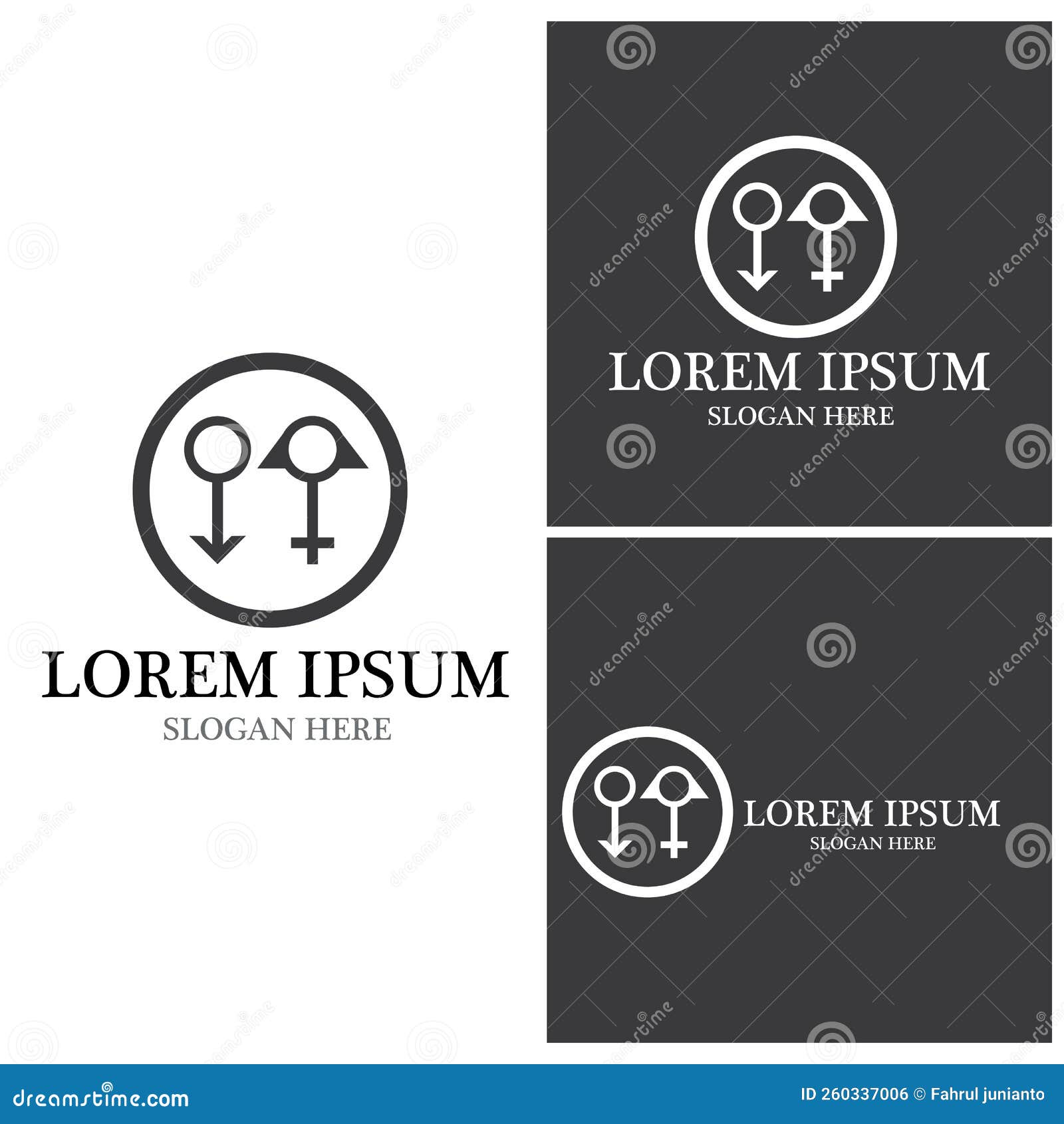 People Gender Icon and Symbol Vector Template Stock Illustration ...