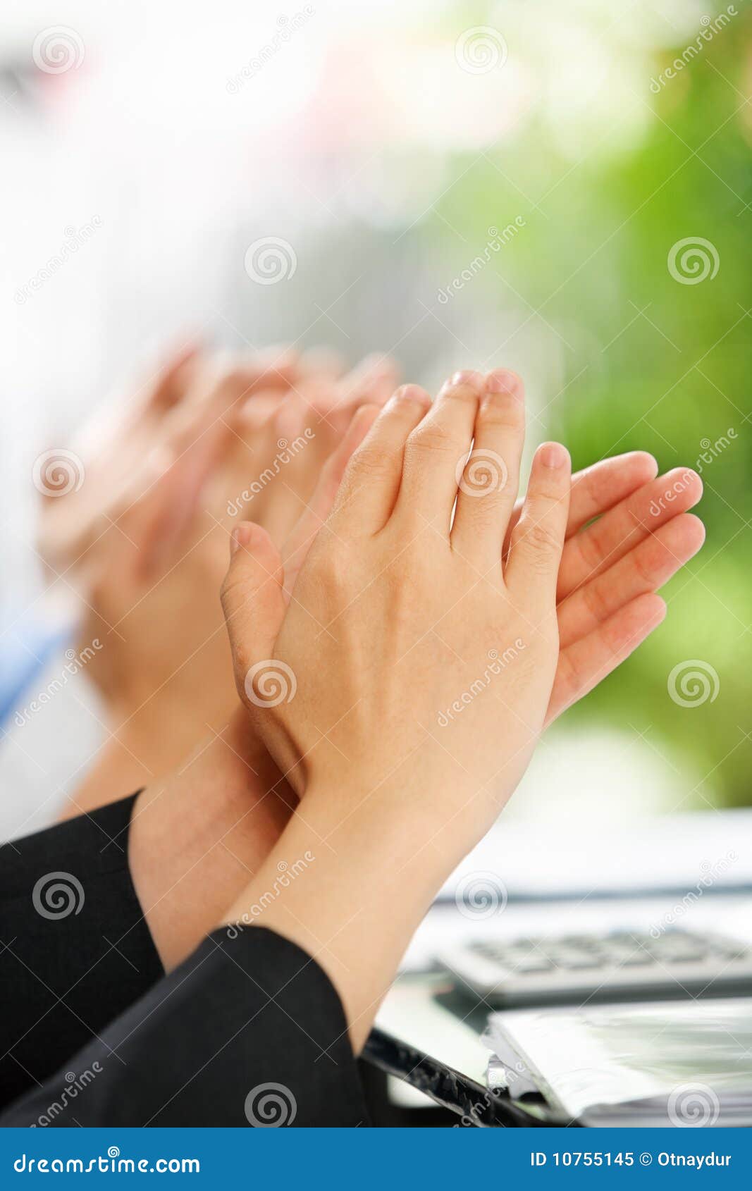 People giving applause stock image. Image of respect - 10755145