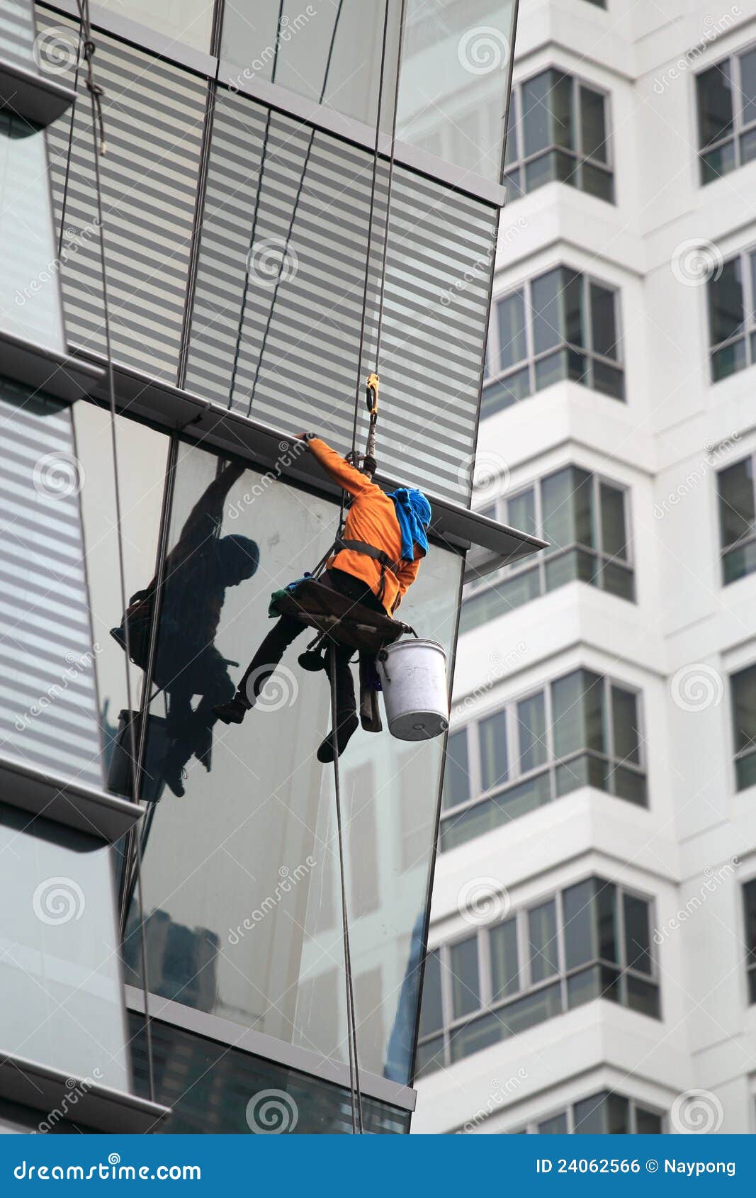 People glass cleane editorial photo. Image of hanging - 24062566