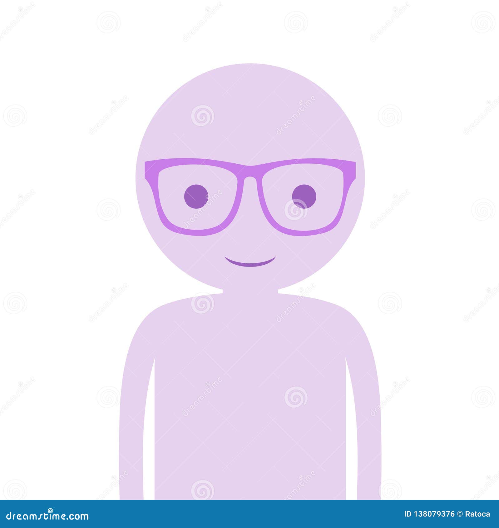 People with glasses icon stock vector. Illustration of male - 138079376