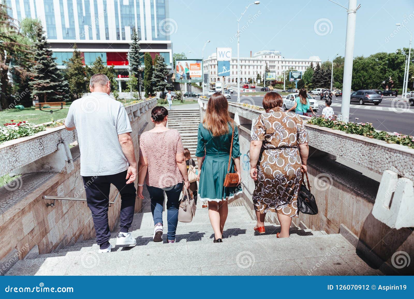 People going underground editorial photography. Image of walking ...