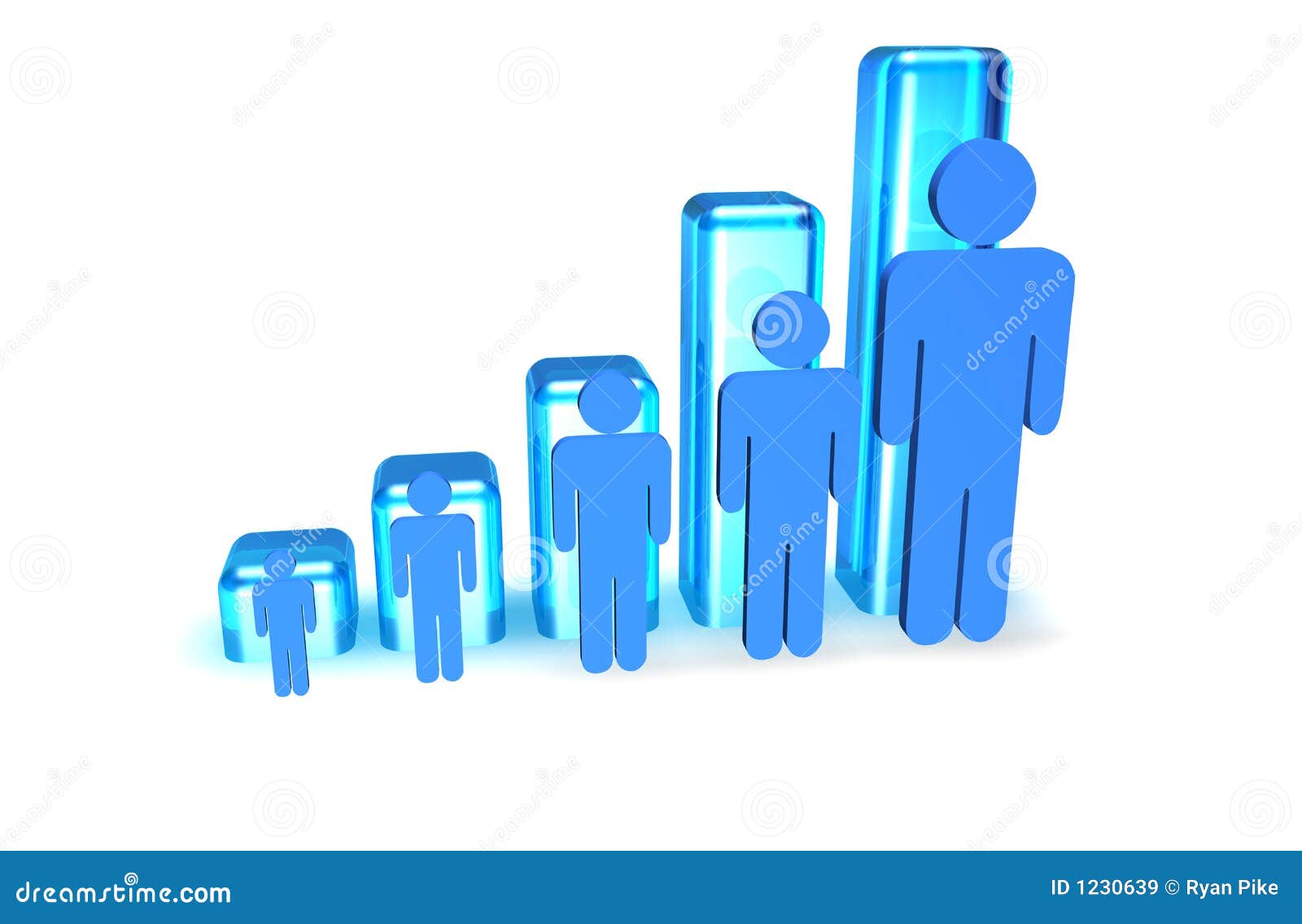 People Graph stock illustration. Illustration of future - 1230639