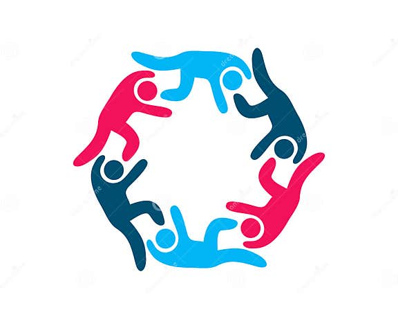 People Group 1 Logo Icon Template Stock Vector - Illustration of ...