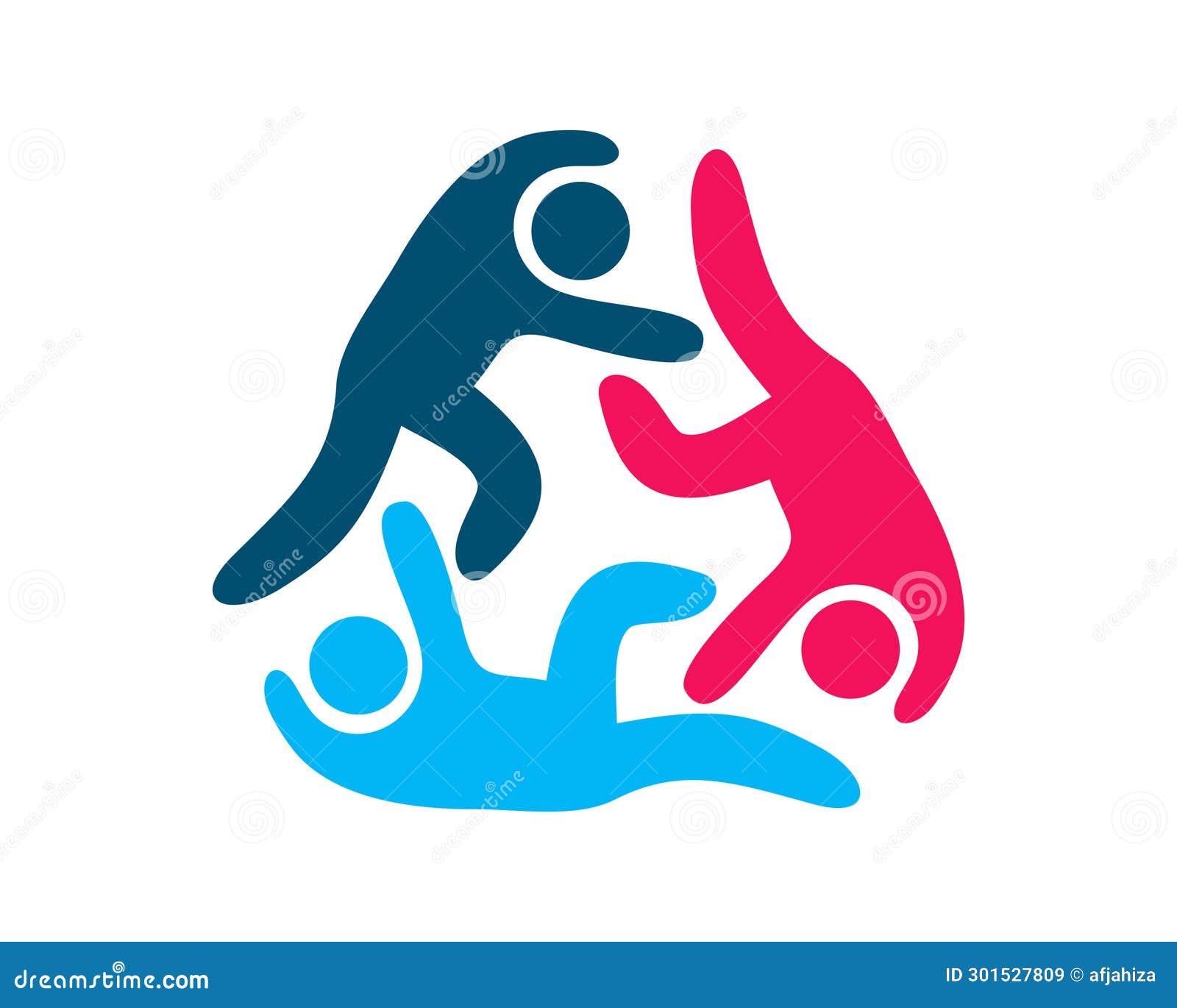 People Group 4 Logo Icon Template Stock Vector - Illustration of ...