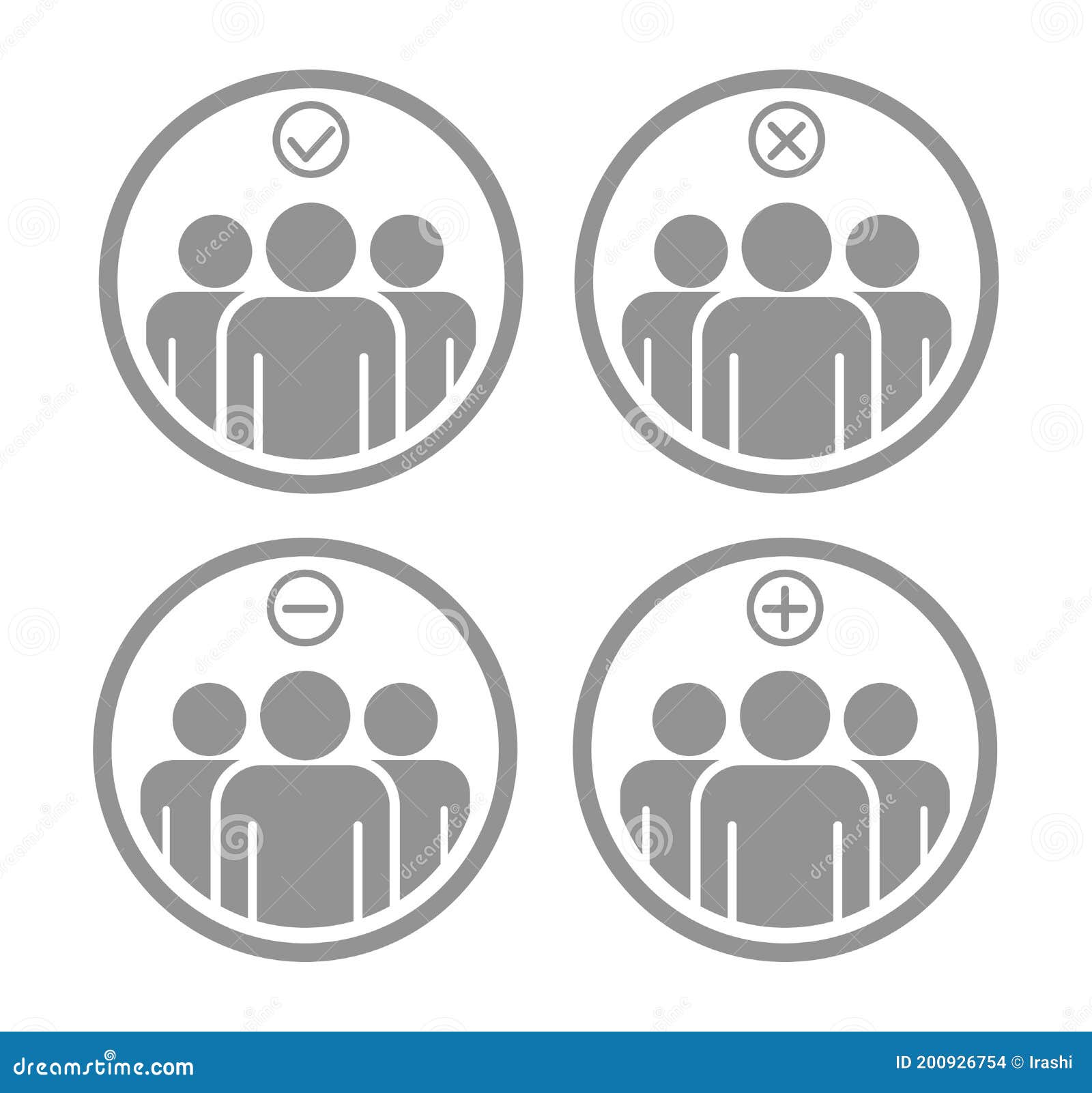People check mark icon stock vector. Illustration of choose - 200926754