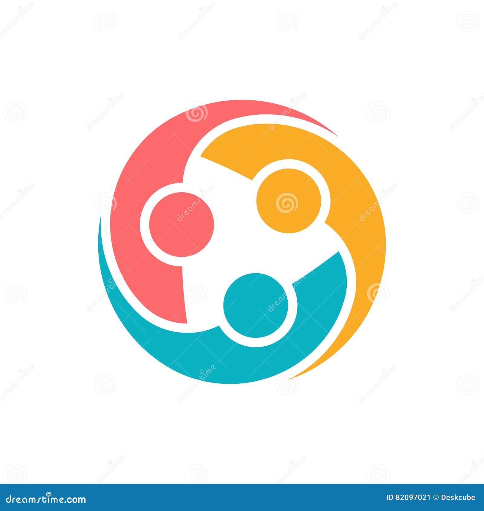 People Group Commitment and United Illustration Stock Vector ...