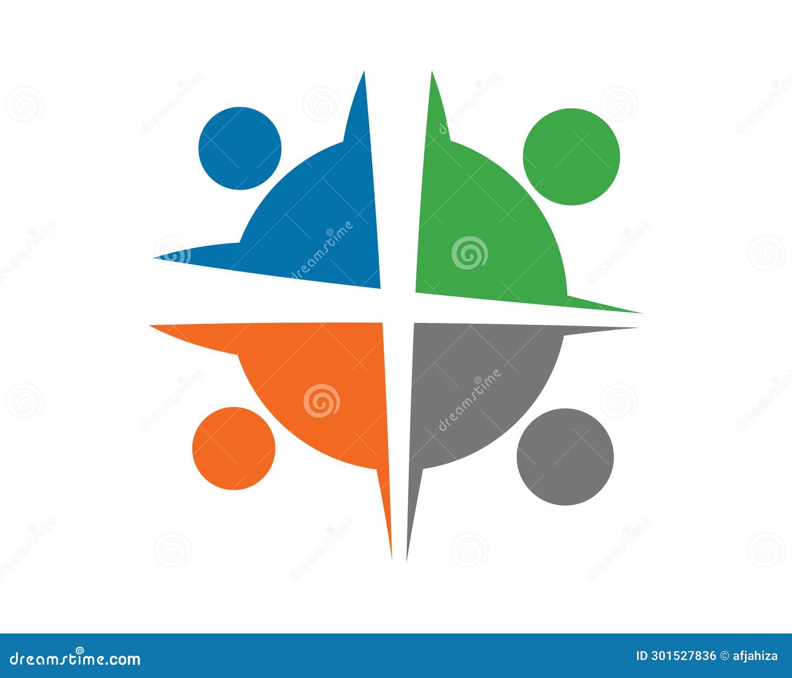 People Group Cross Logo Icon Template Stock Vector - Illustration of ...