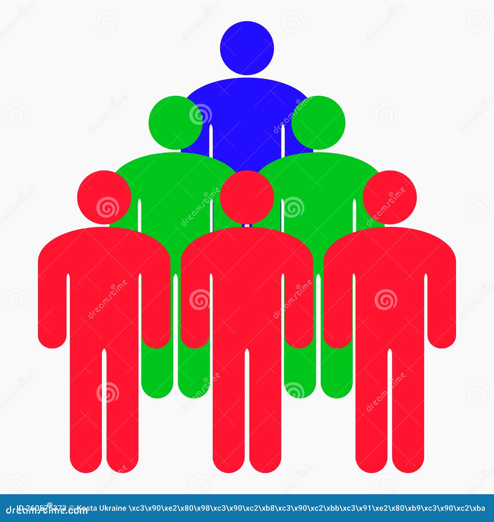 People group icon stock vector. Illustration of silhouette - 260576373