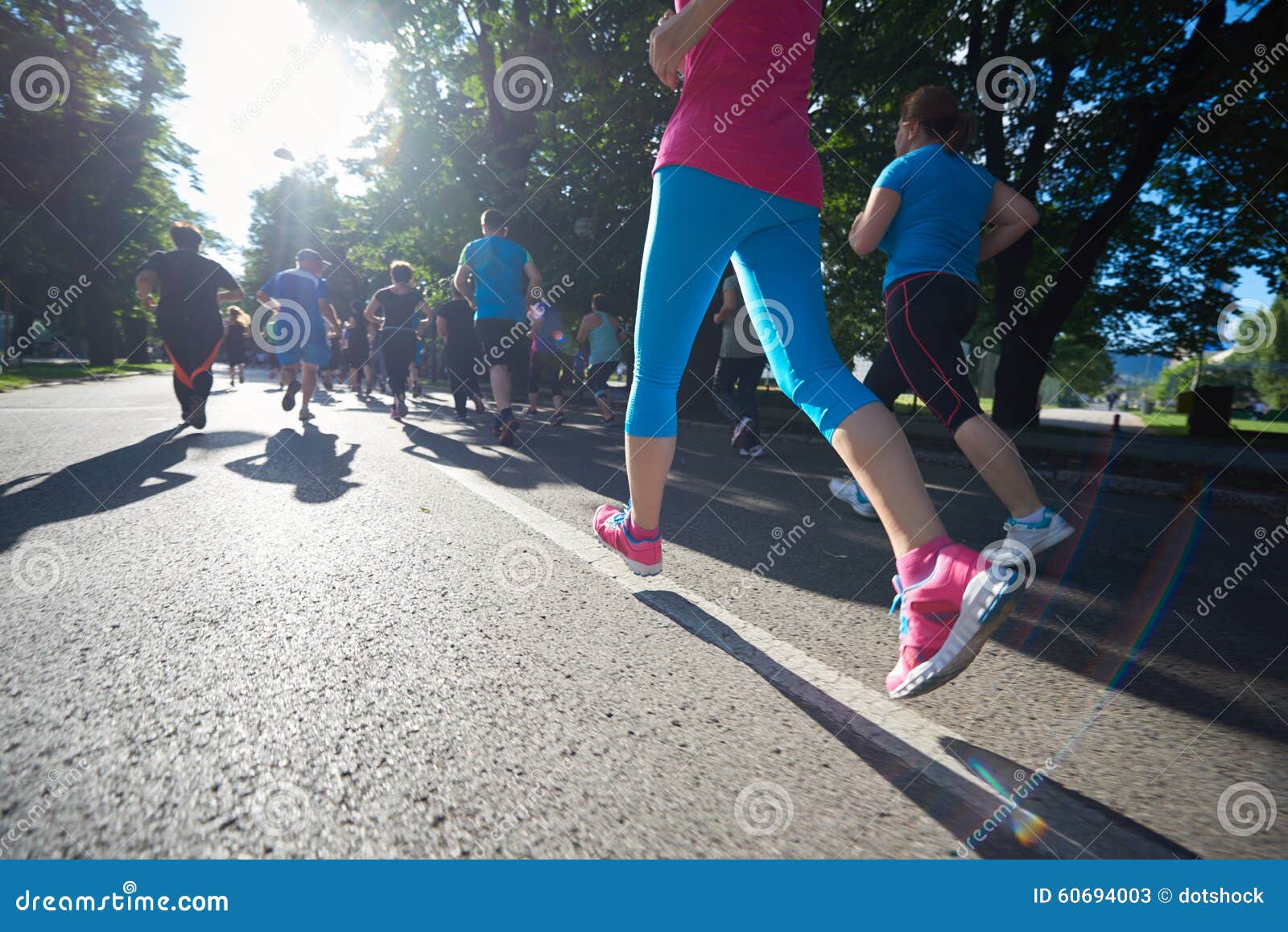People group jogging stock image. Image of flare, runners - 60694003