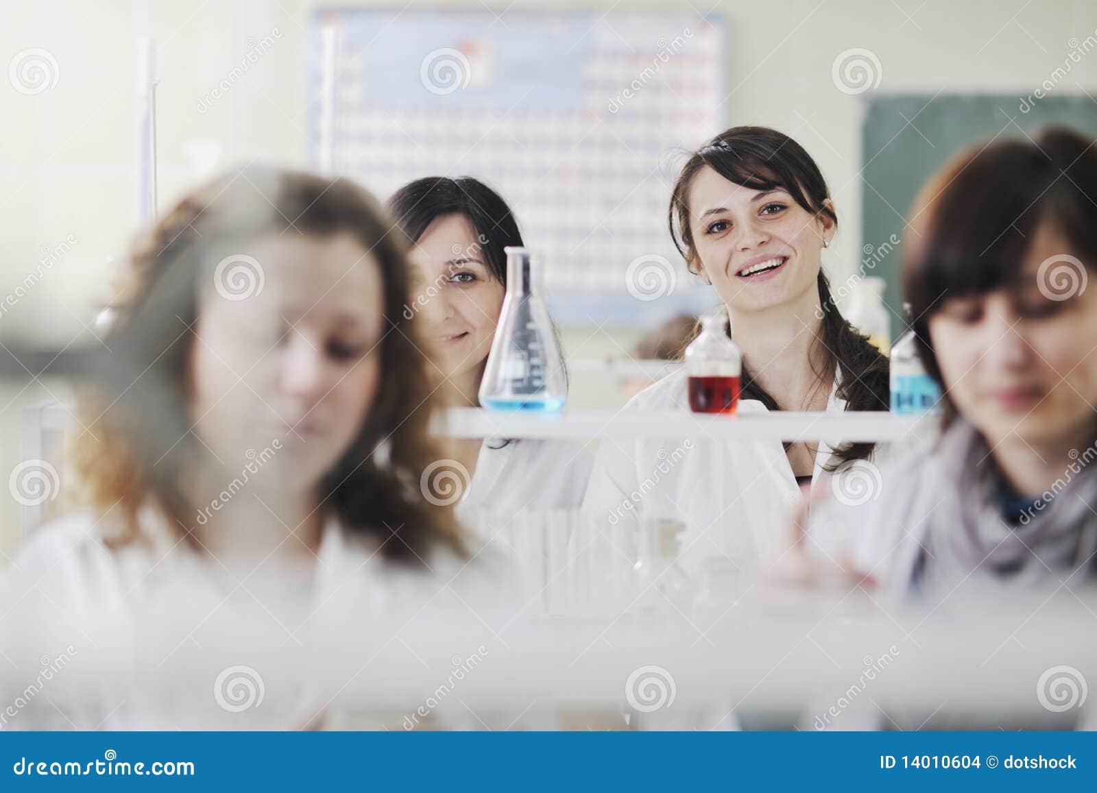 People group in lab stock photo. Image of girl, professional - 14010604