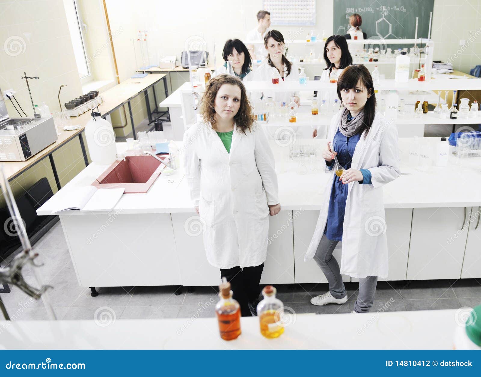 People group in lab stock photo. Image of science, occupation - 14810412