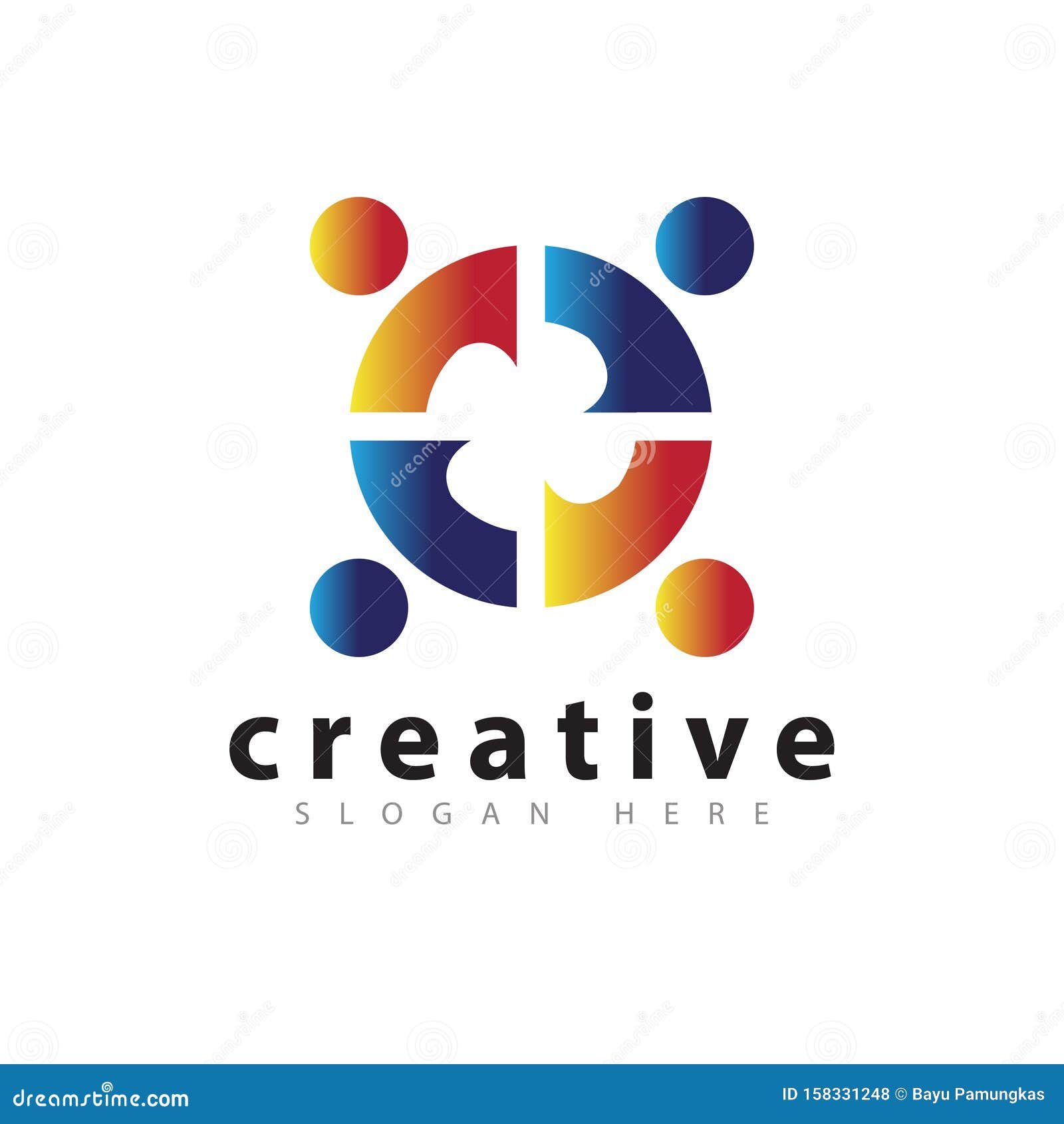 People Group Logo Icon Vector Template Stock Vector - Illustration of ...