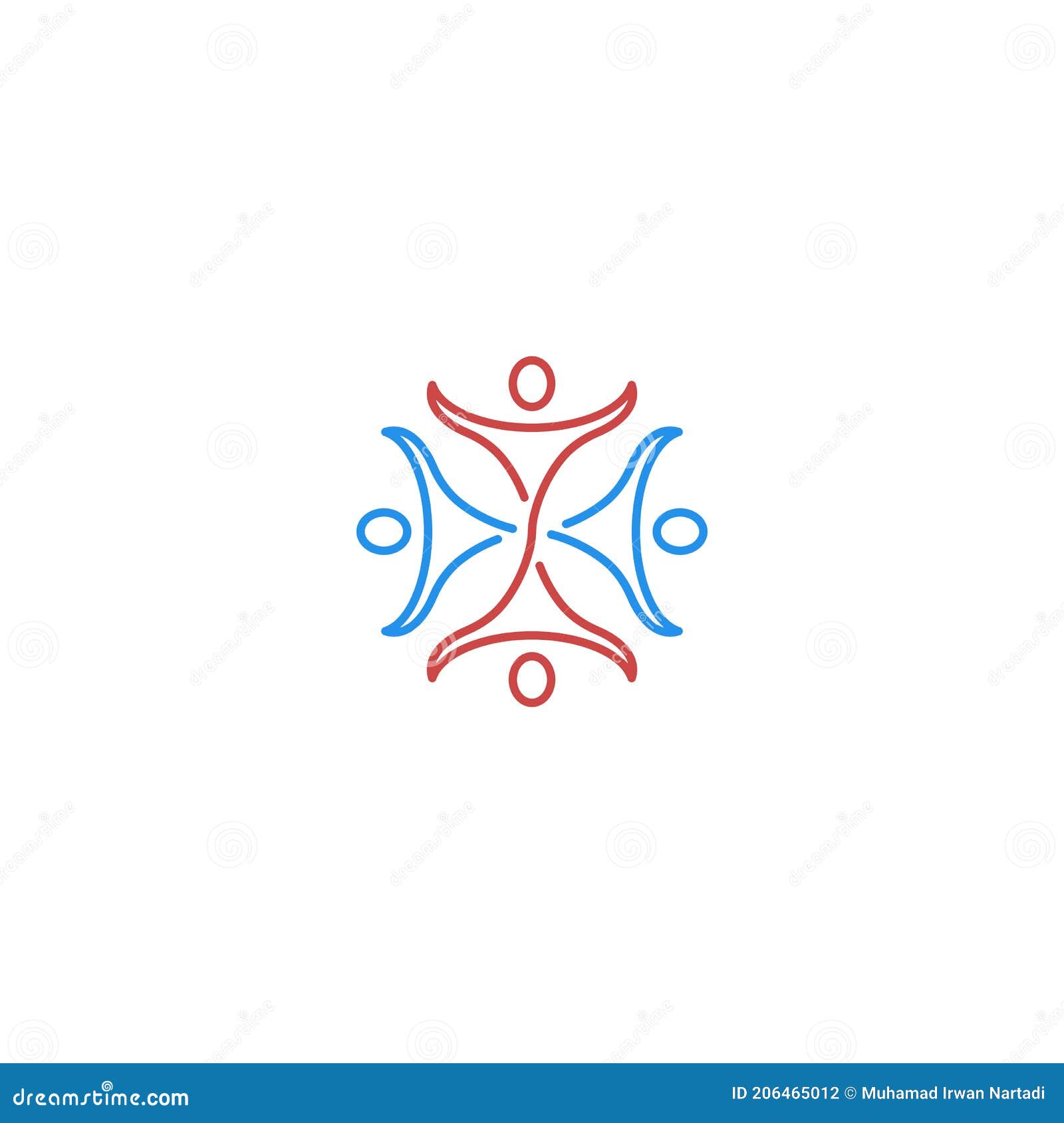 People group logo template stock vector. Illustration of design - 206465012