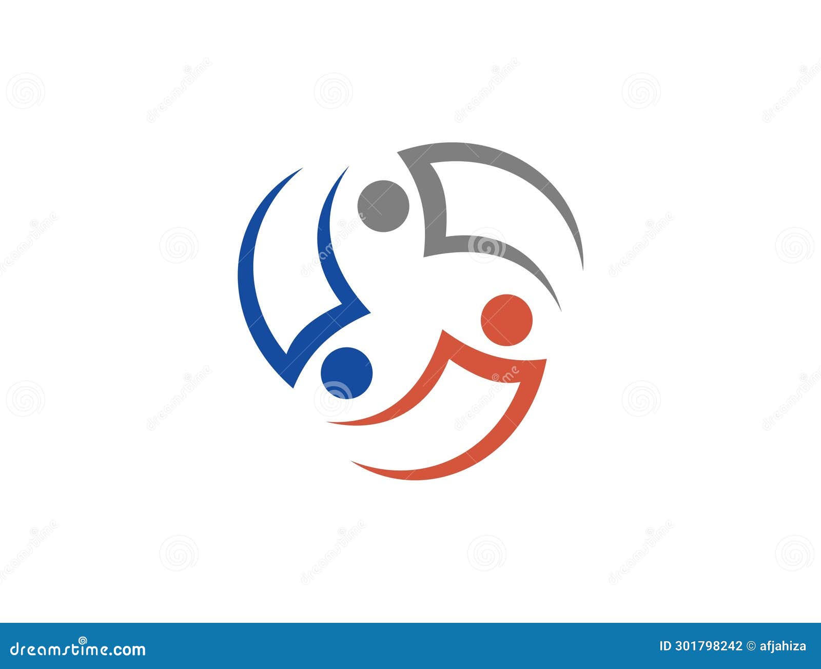 People Group 6 Logo Template Stock Vector - Illustration of partners ...