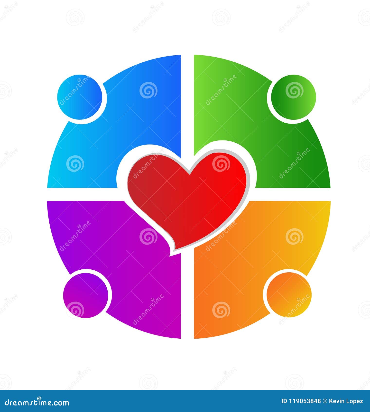 People Group Love Vector Concept Stock Vector - Illustration of hands ...