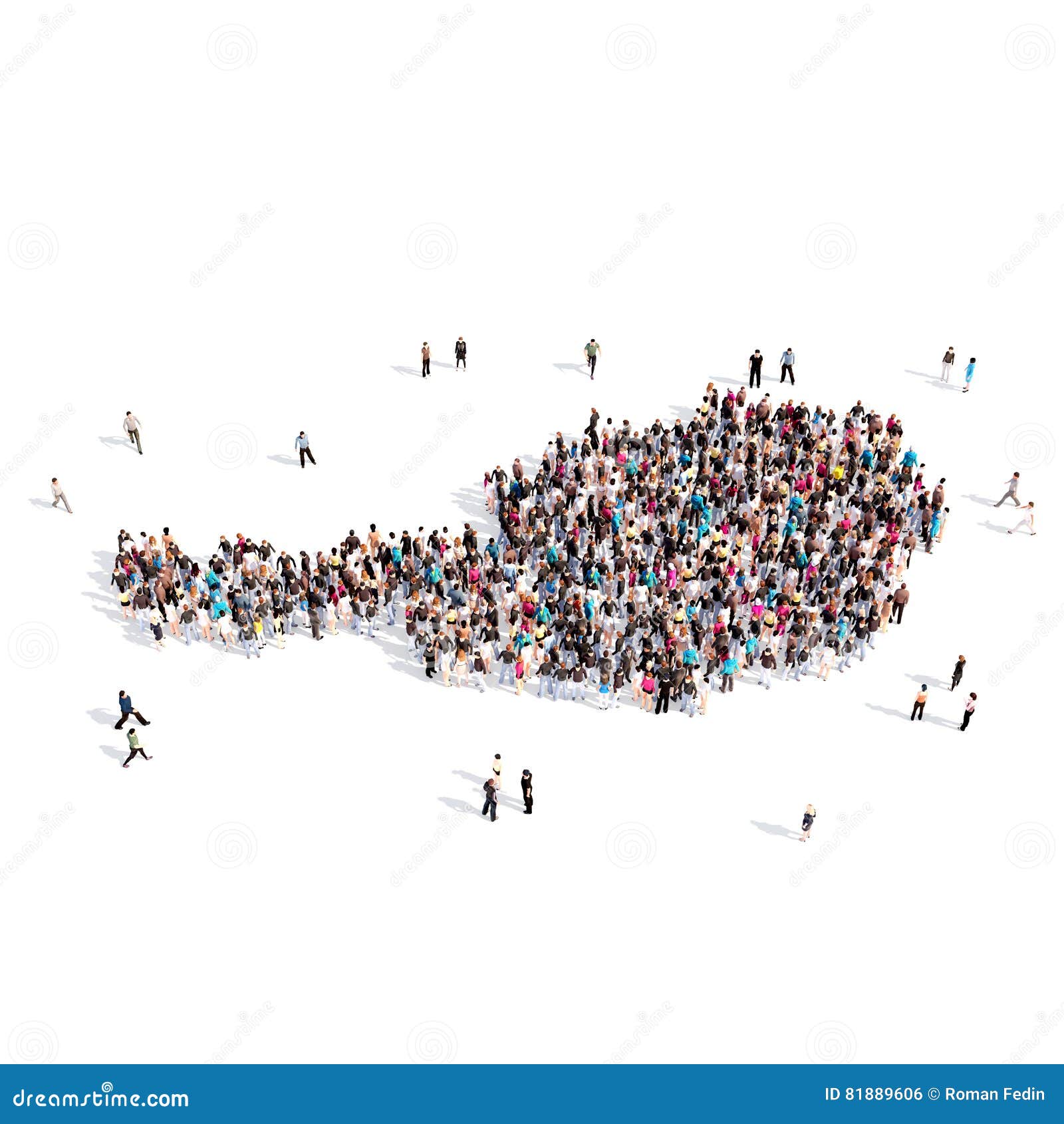 People Group Shape Map Austria Stock Illustration - Illustration of ...