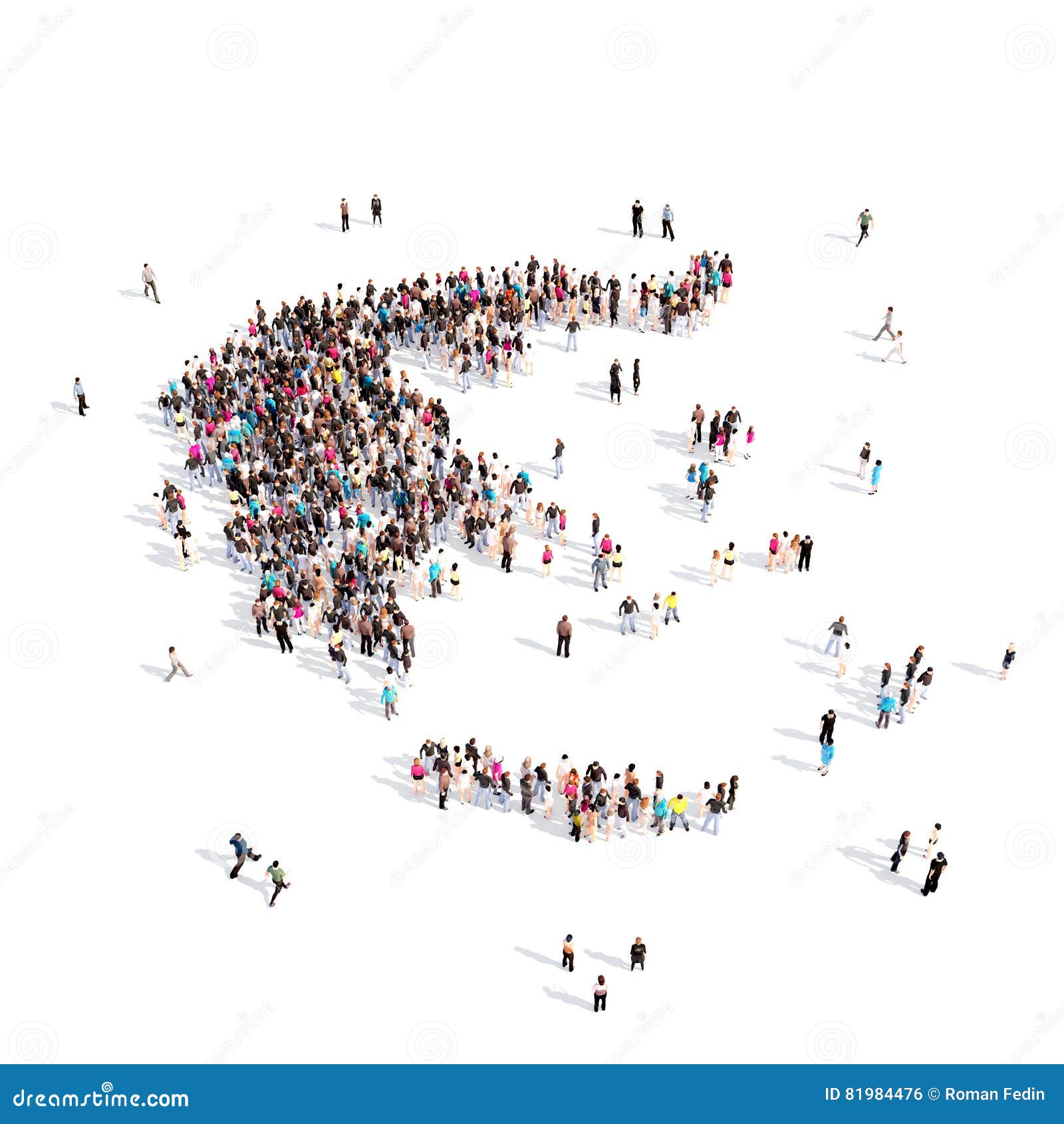 People Group Shape Map Greece Stock Illustration - Illustration of ...