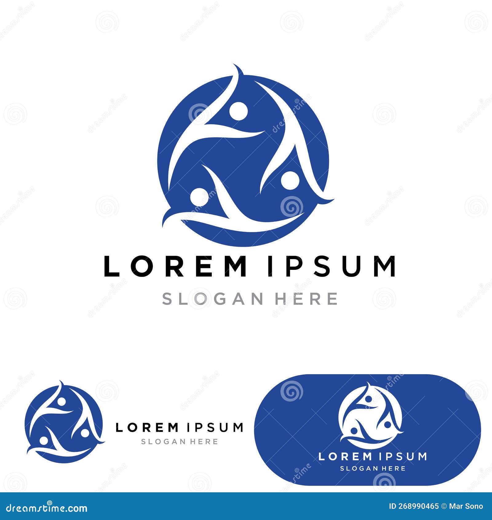 People Group ,team Friends Logo Vector Stock Vector - Illustration of ...