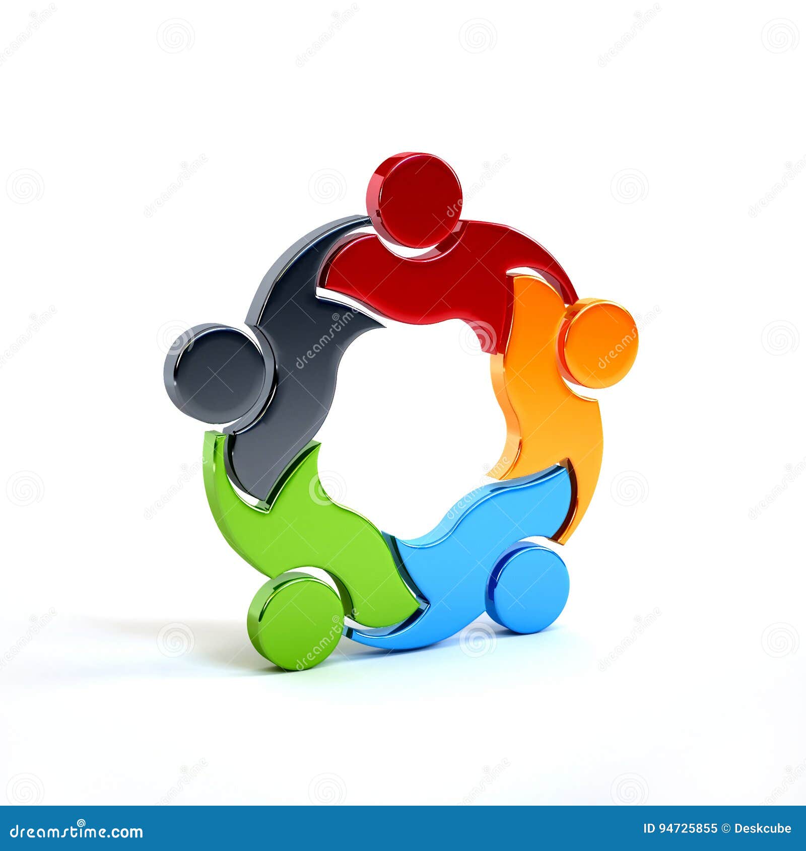 People Group Teamwork Logo. Stock Illustration - Illustration of ...