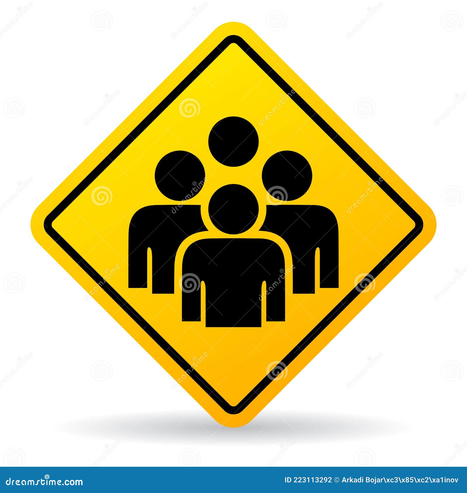 People group vector sign stock vector. Illustration of corporate ...