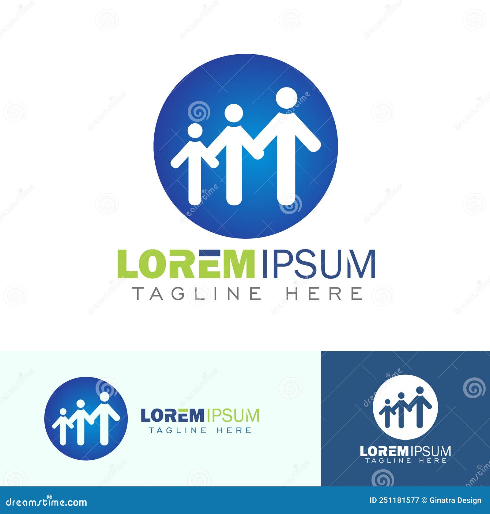 People Growth Bar Logo Sign Stock Vector - Illustration of creative ...