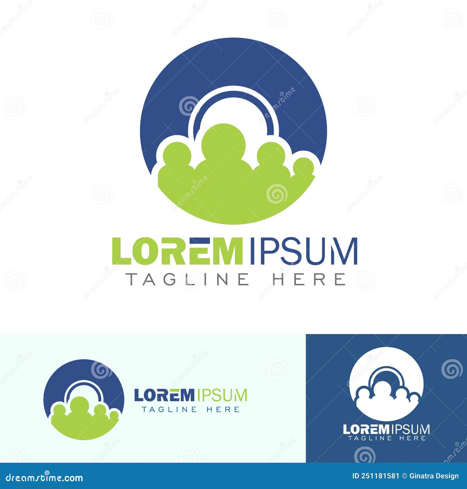 People Growth Bar Logo Sign Stock Vector - Illustration of growth ...