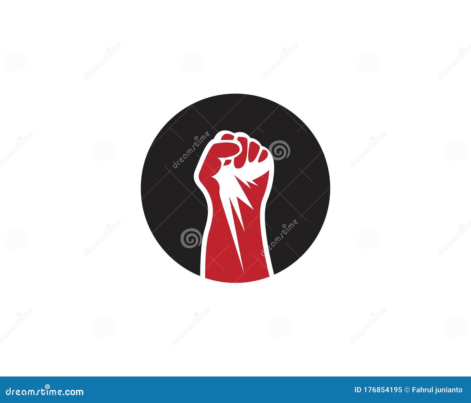 People Hand Protest Logo Vector Template Stock Illustration ...