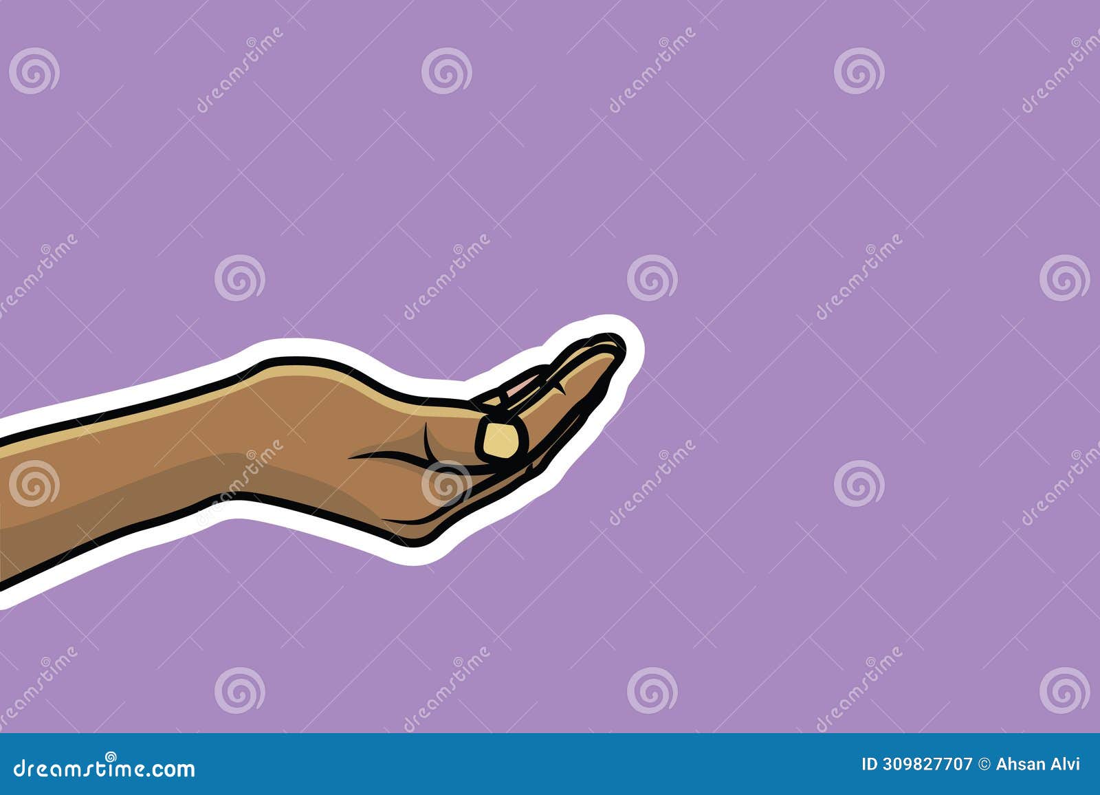 People Hand with Various Gestures Sticker Vector Illustration. People ...
