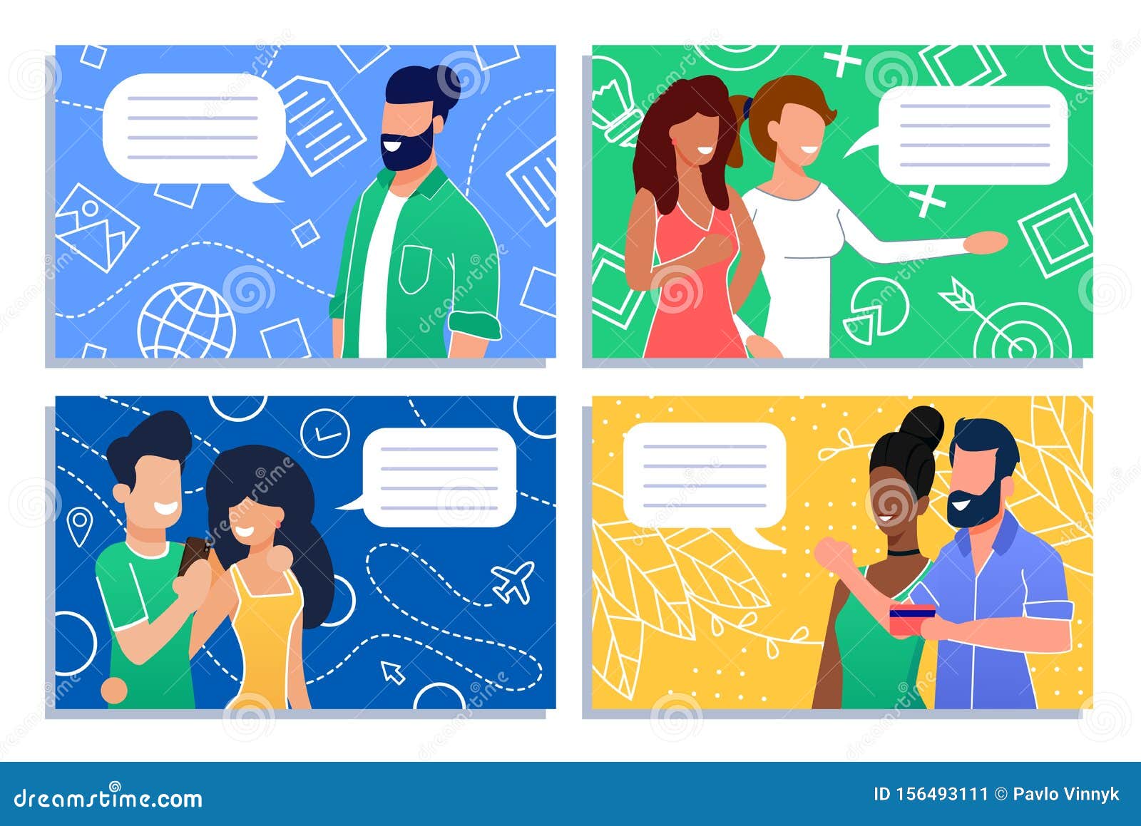 Conversation Between Two 3d Characters Showing Communication Royalty ... Conversation Between Two 3d Characters Showing Communication Royalty ...