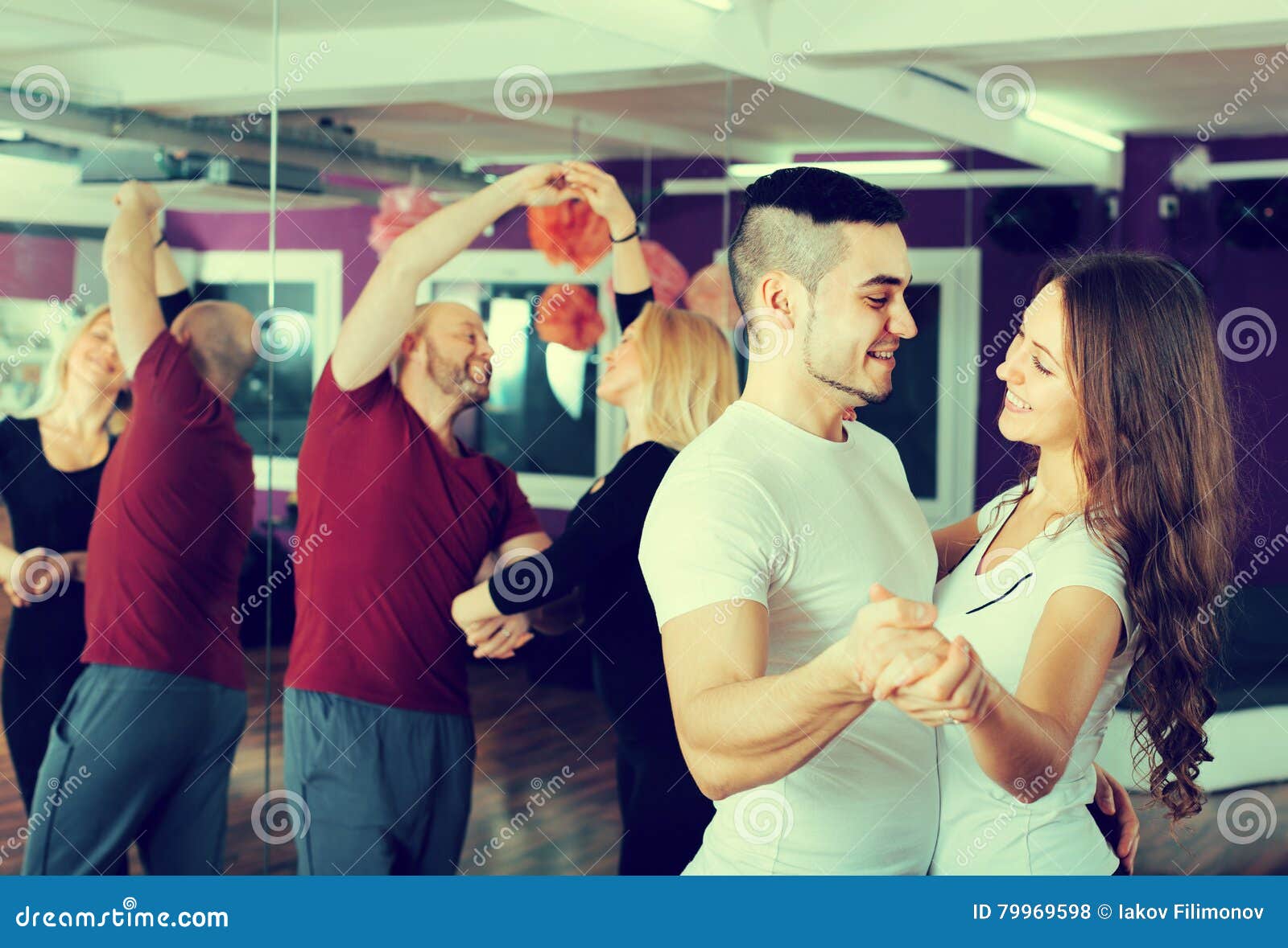 People Having Dancing Class Stock Photo - Image of club, choreography ...