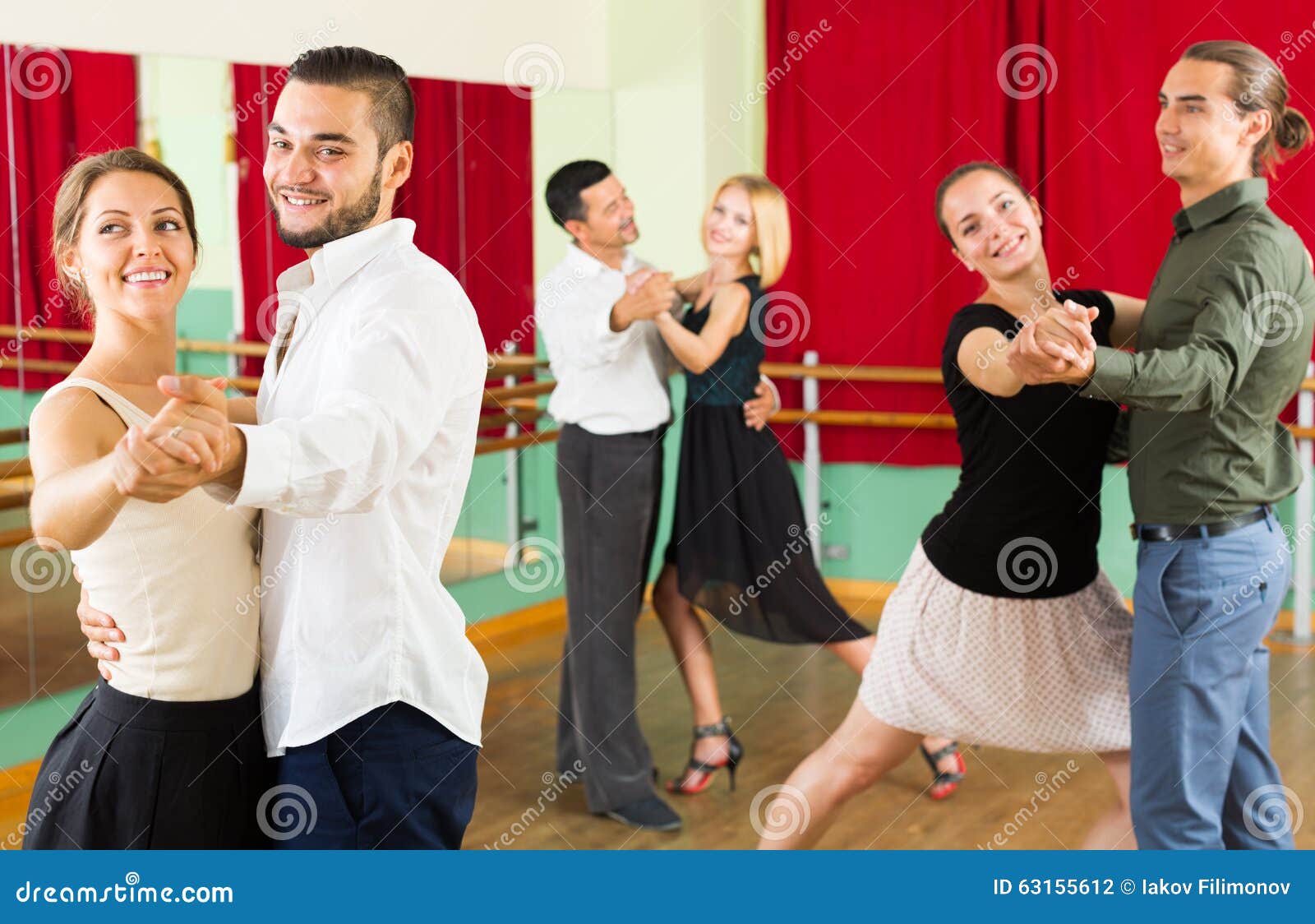 People Having Dancing Class Stock Photo - Image of emotional, dance ...