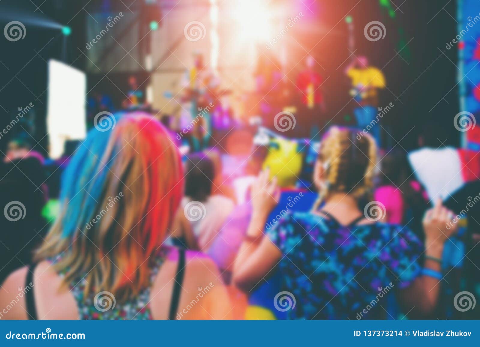 People Having Fun at the Concert Stock Photo - Image of celebration ...