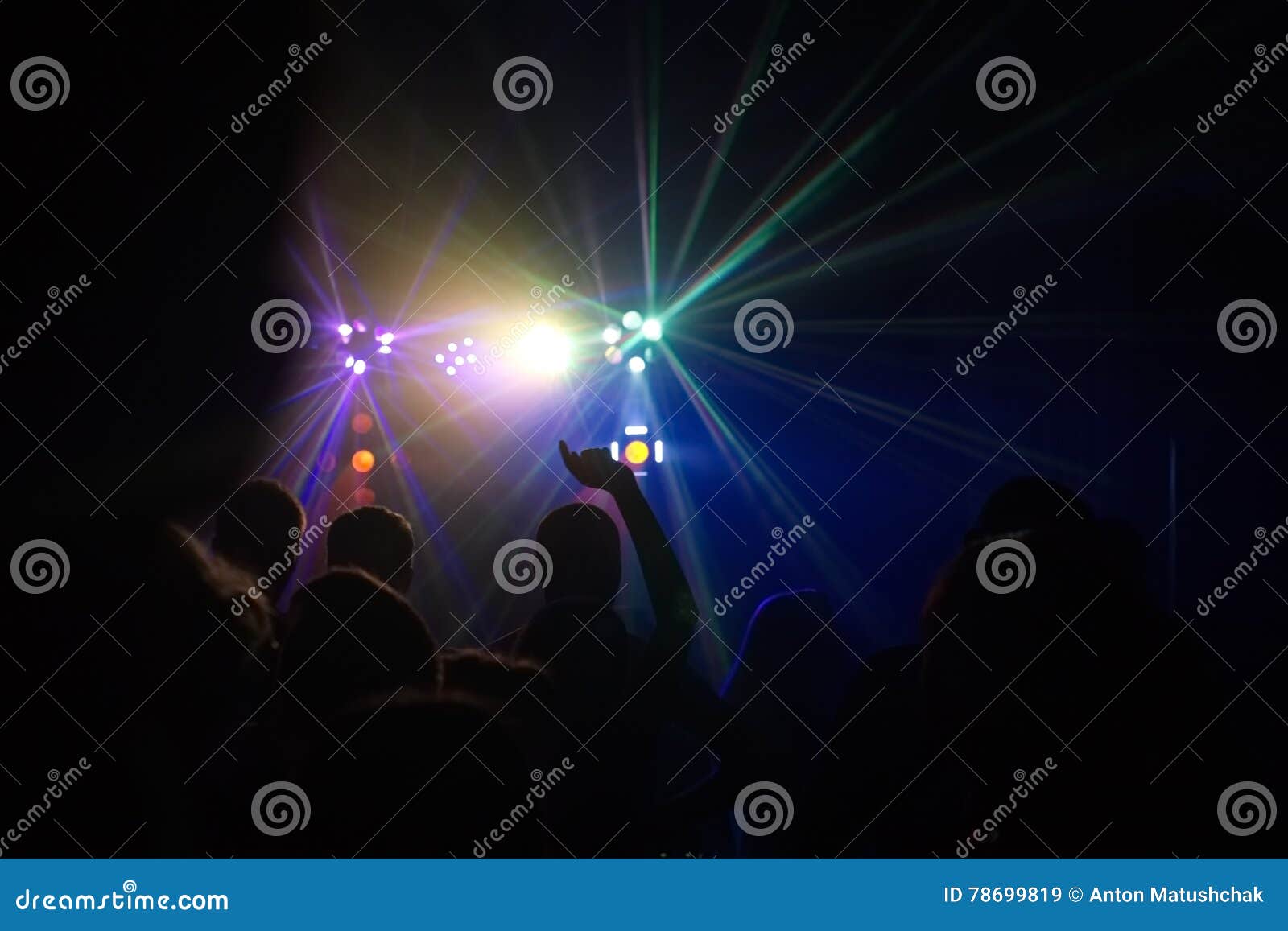 People Having Fun in a Disco. Blur Effect Stock Image - Image of event ...