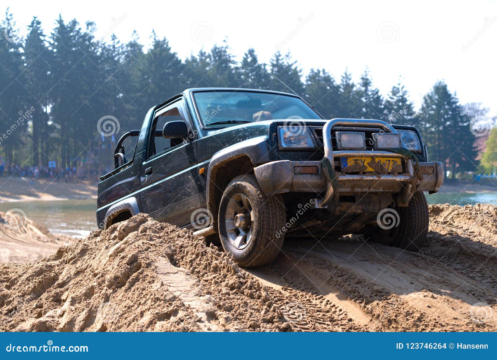Jeep fun ride editorial stock image. Image of motocross - 123746264