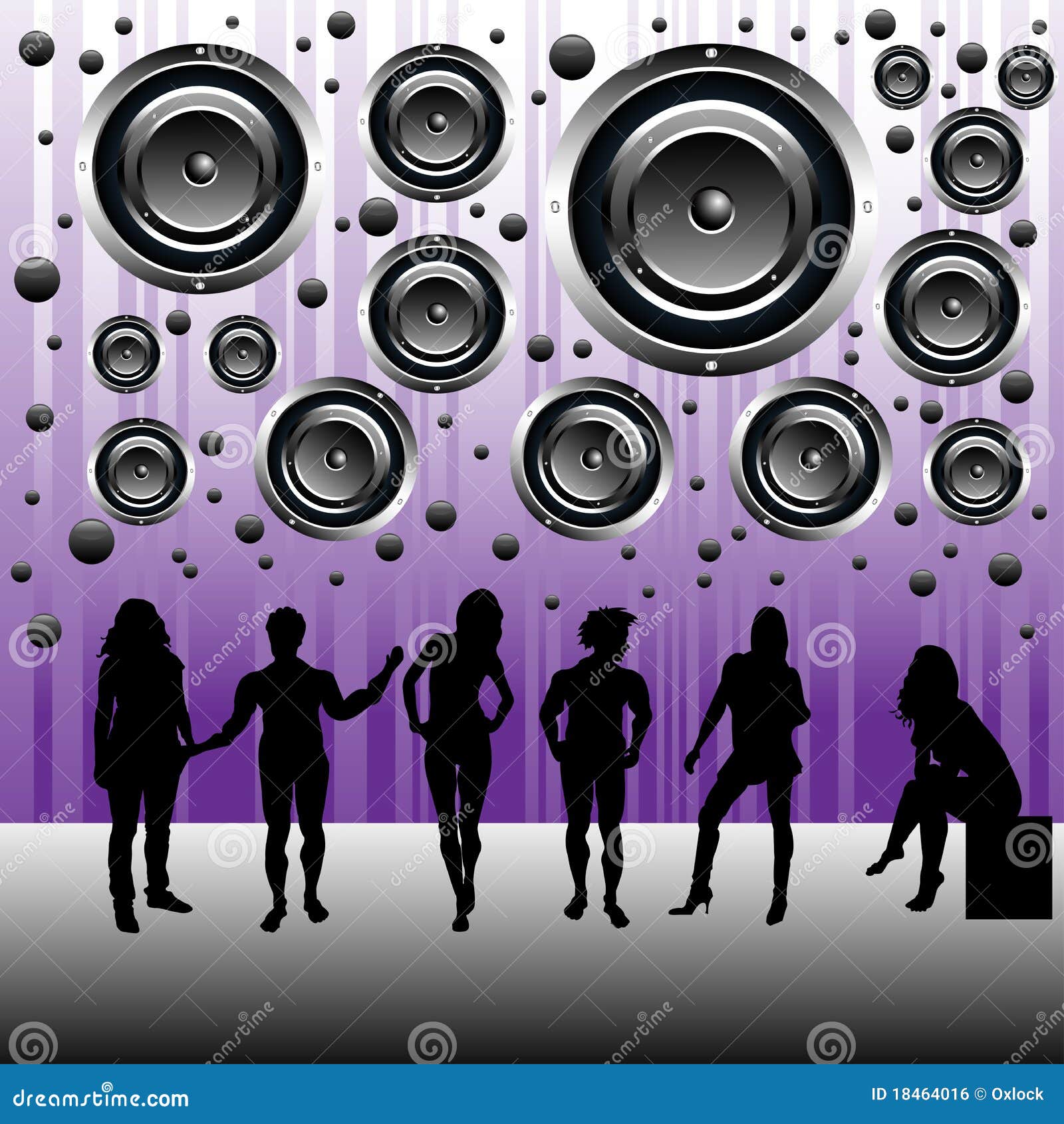 People having a party stock vector. Illustration of bubbles - 18464016