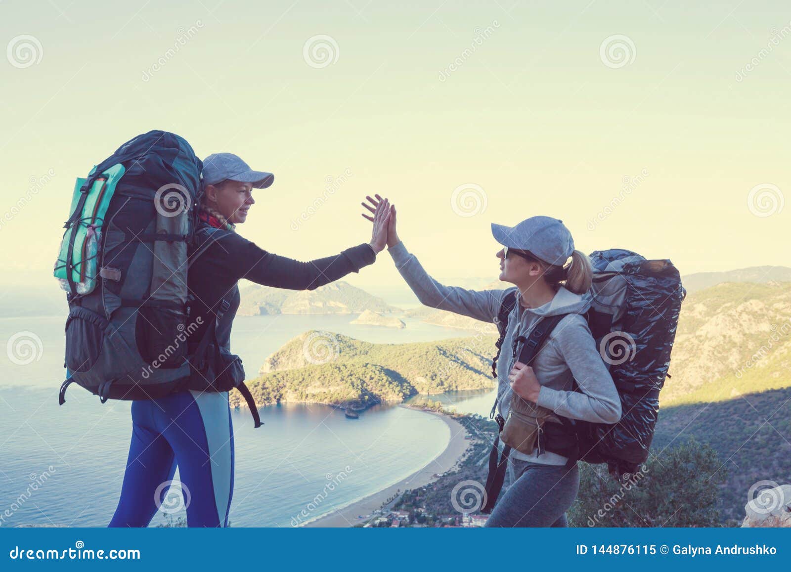 People in hike stock image. Image of adventure, active - 144876115