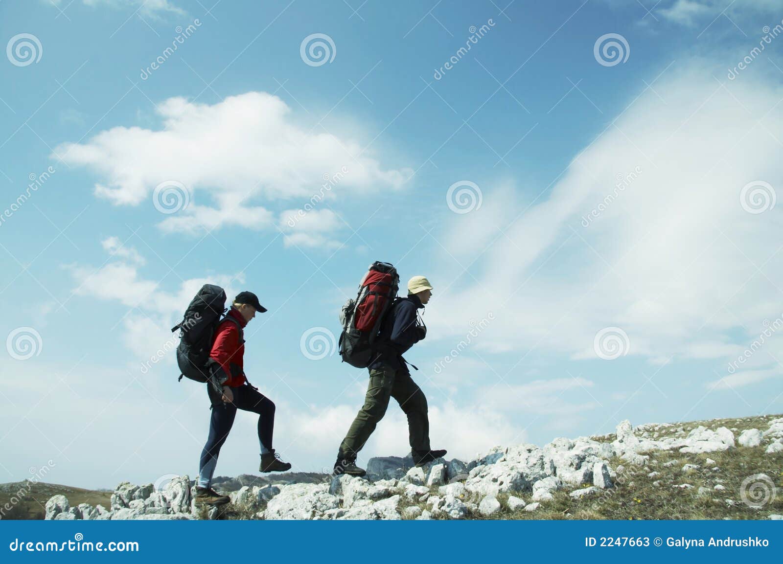People in hiking stock image. Image of freedom, somersault - 2247663