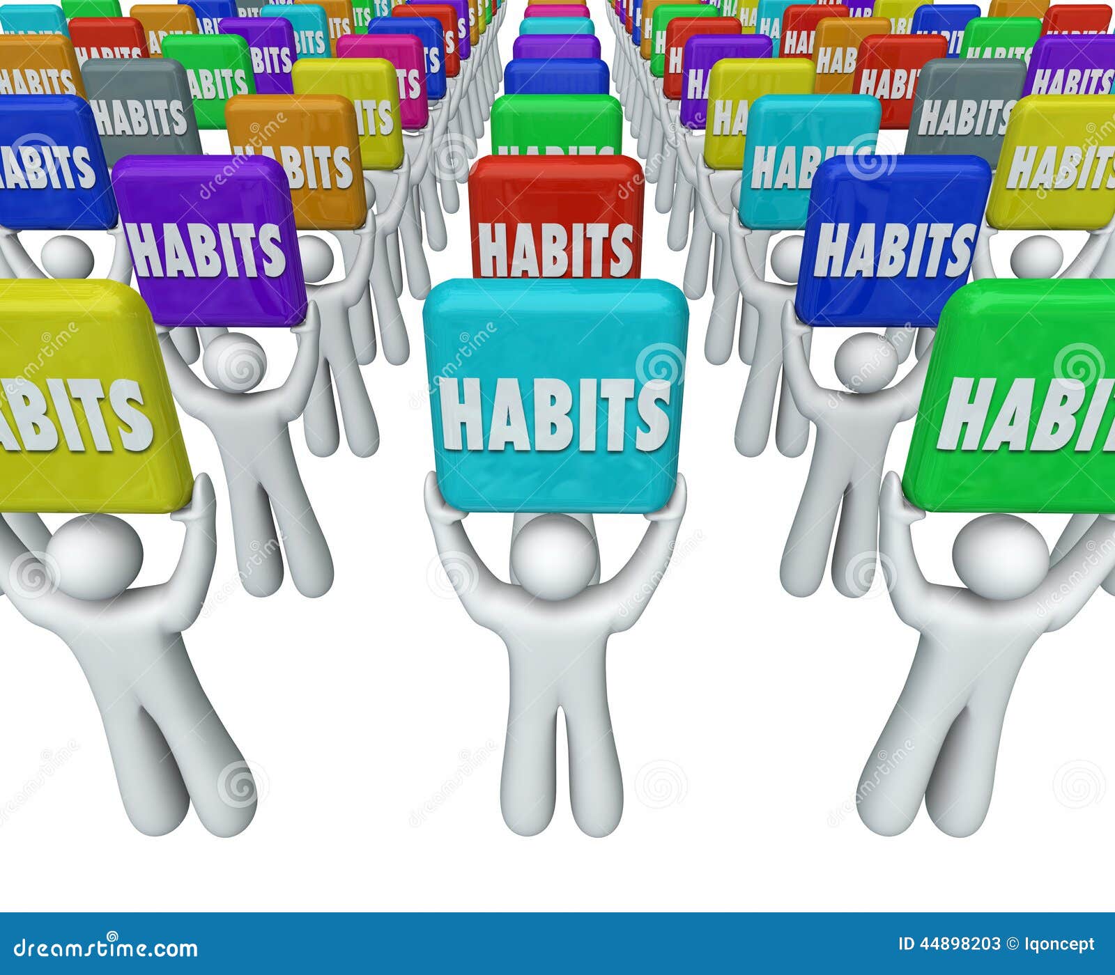 People Holding Habits Words Successful Routines Achieve Goals Stock ... People Holding Habits Words Successful Routines Achieve Goals Stock ...