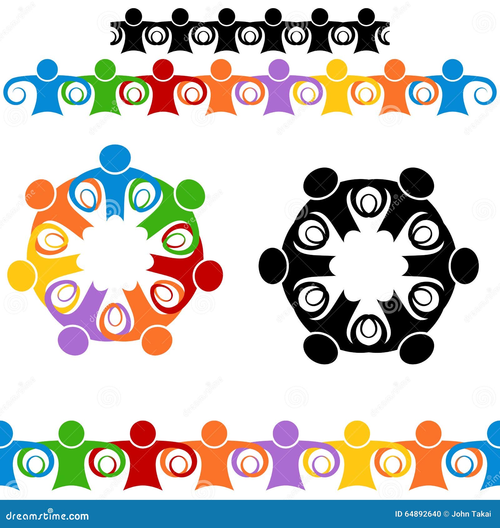 People Linked Hands Icon Stock Illustrations – 85 People Linked Hands ...