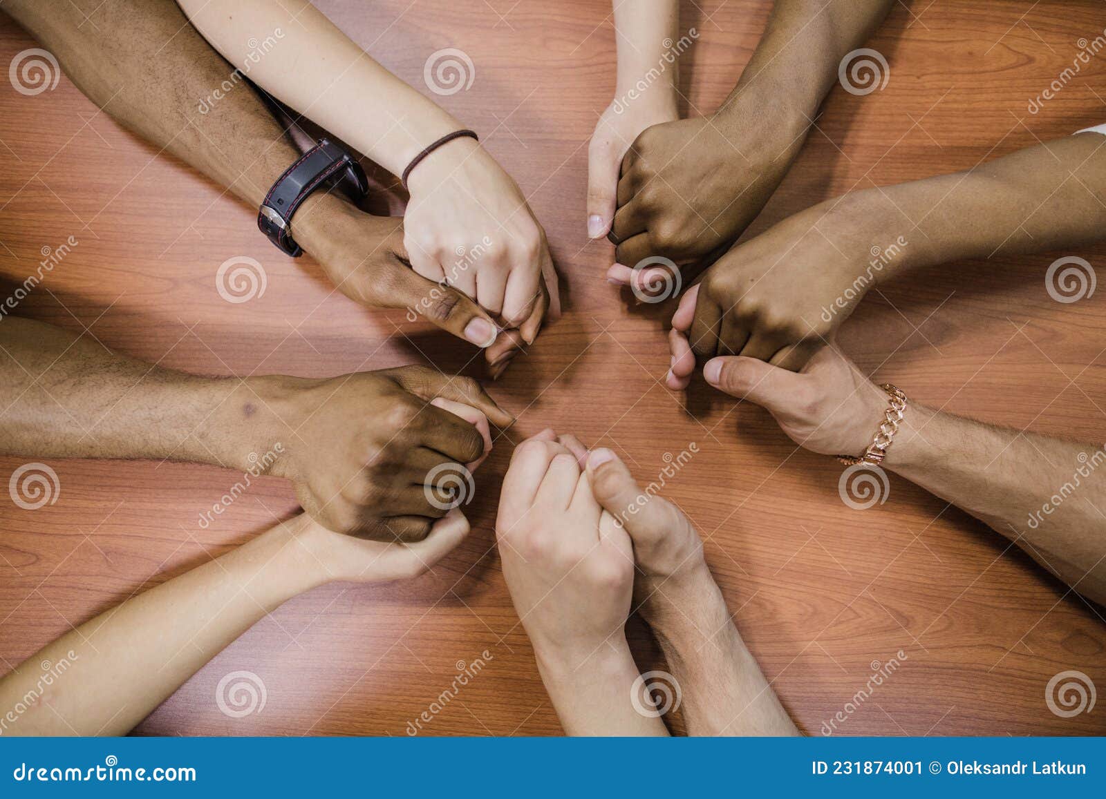 People Holding Hands Table. High Quality Photo Stock Image - Image of ...