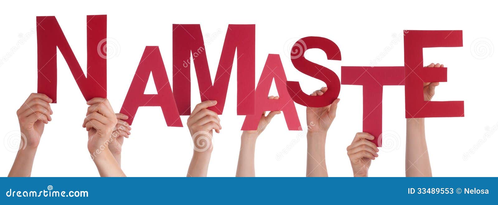 People Holding Namaste stock image. Image of greeting - 33489553