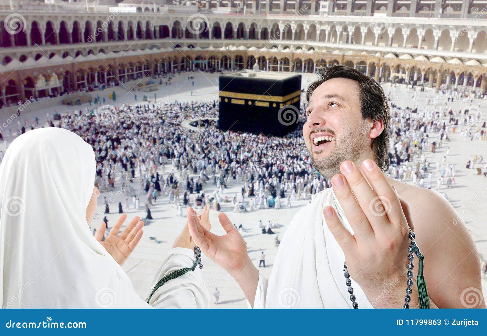 People on Holy Islamic Duty in Makka Stock Image - Image of holy ...