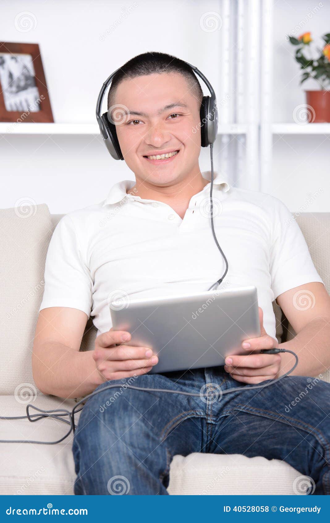 People at Home stock photo. Image of black, male, laptop - 40528058