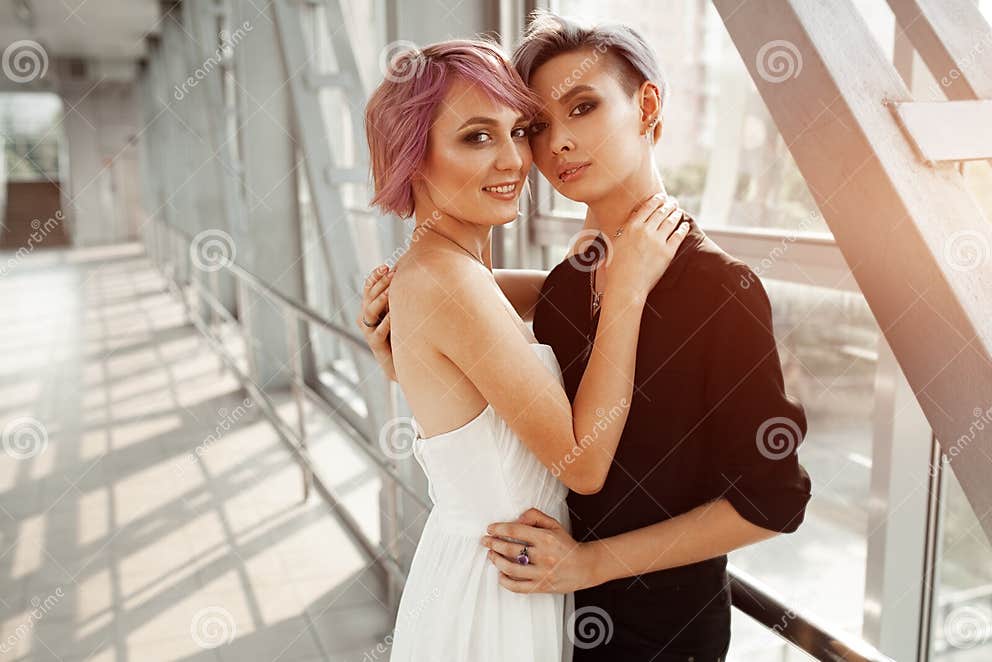 People Homosexuality Same Sex Marriage Travel And Gay Love Concept