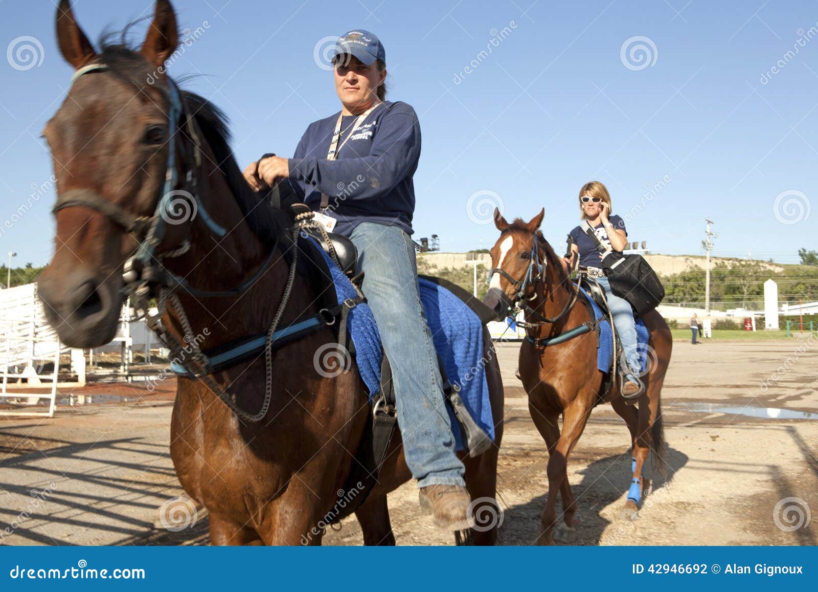 People on Horseback, Calgary Editorial Photography - Image of stampede ...
