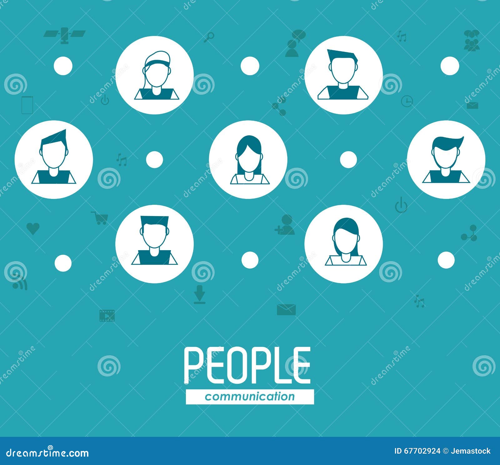 People icon design stock vector. Illustration of community - 67702924