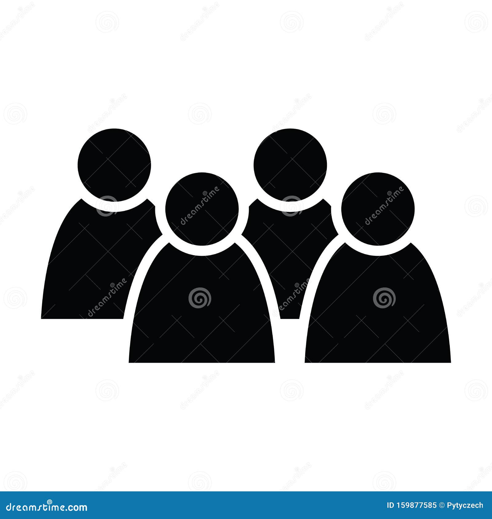 4 People Icon. Group of Persons. Simplified Human Pictogram Stock ... 4 People Icon. Group of Persons. Simplified Human Pictogram Stock ...