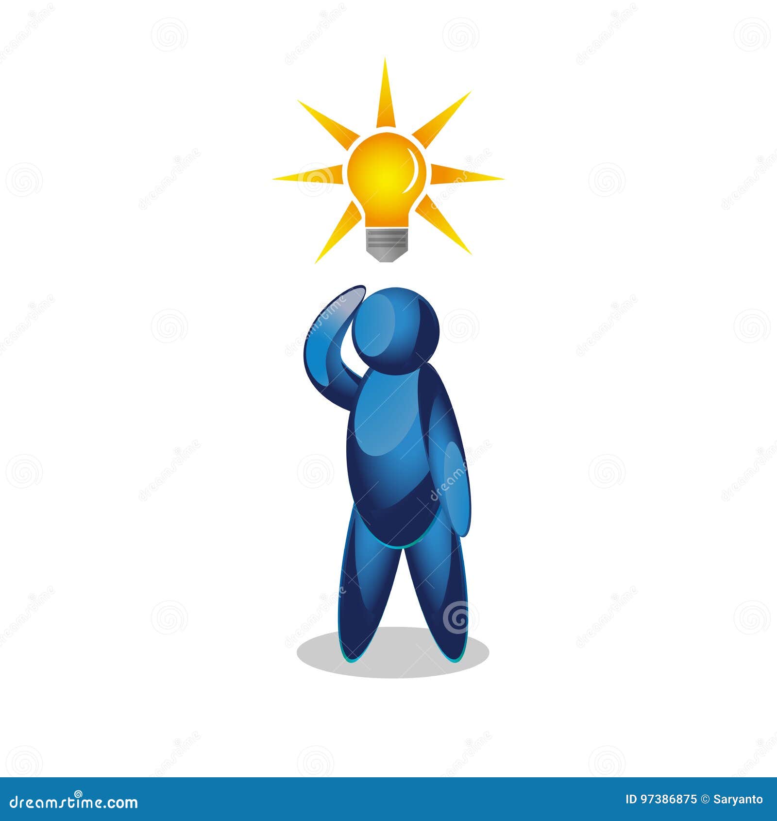 People Icon and Idea. Â illustration in Vector Format Stock Vector ...