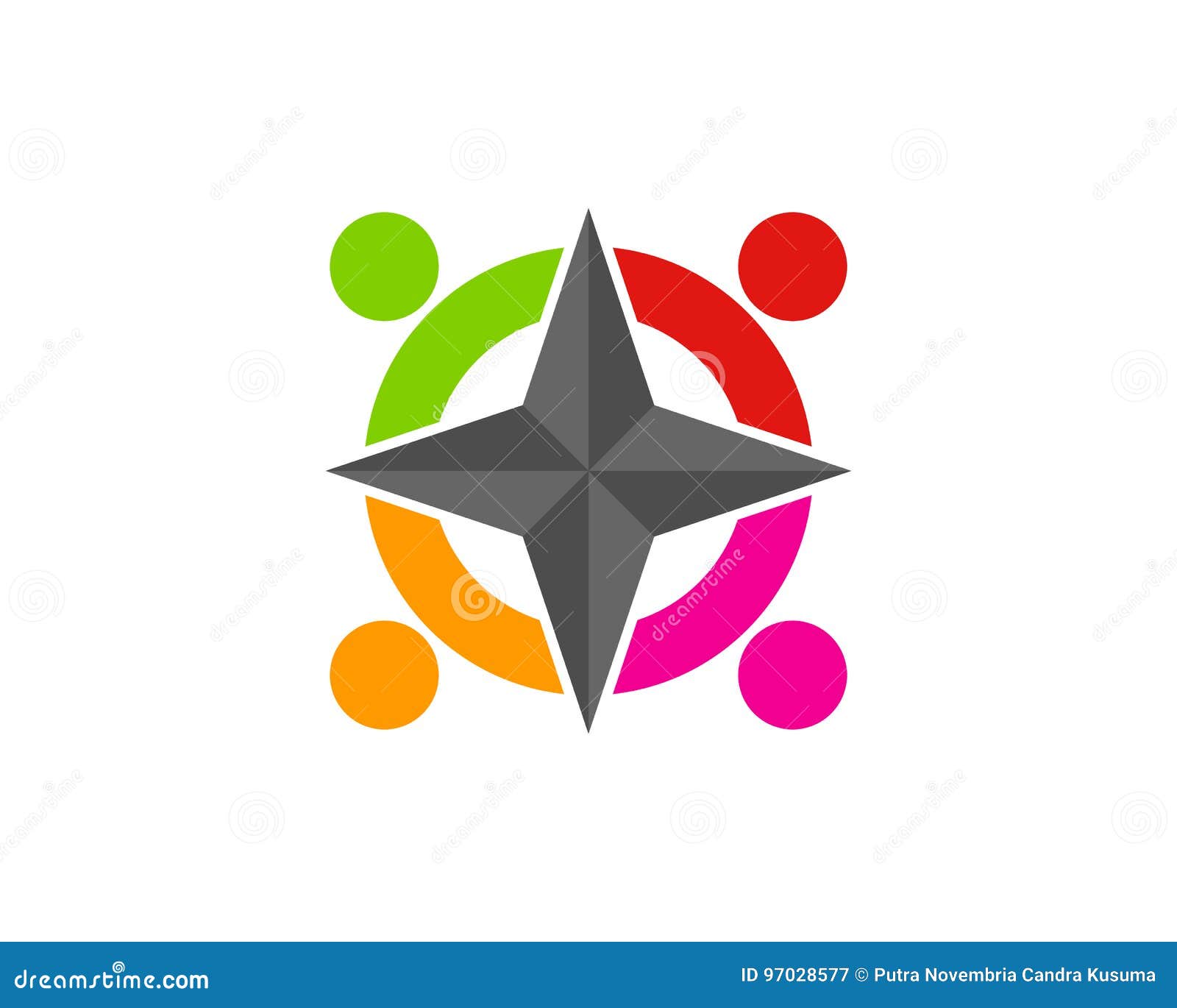 People Icon Logo Design Element Stock Vector - Illustration of creative ...